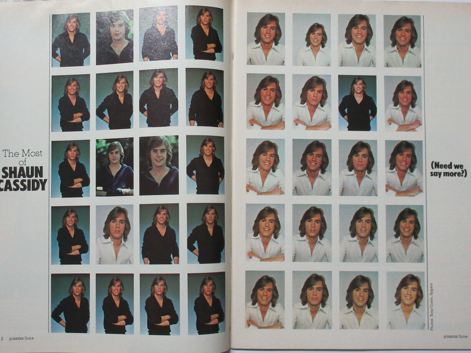 Pizzazz Marvel Humor Magazine June 1978 #9 Shaun Cassidy and Hulk ...