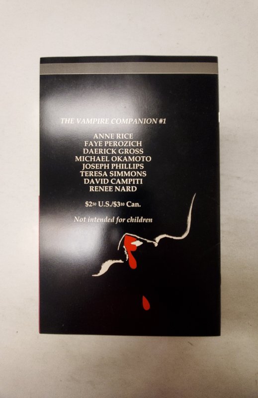 Vampire Companion #1 (1990) NM Innovation Comic Book J735 | Comic Books ...