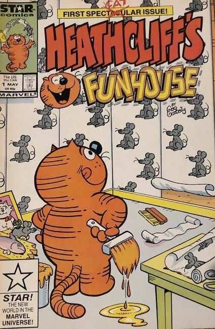 Marvel Comics! Heathcliff's Funhouse! Issue 1! Great Looking Book ...