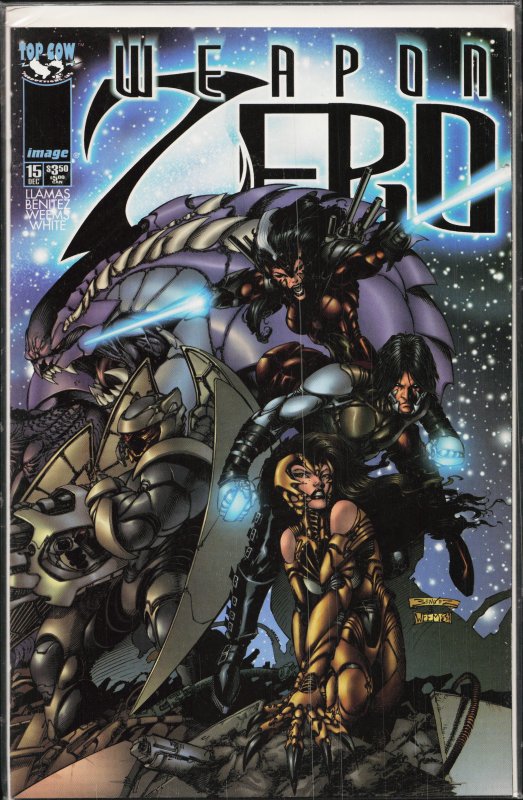Weapon Zero #15 (1997) Weapon Zero | Comic Books - Modern Age, Image Comics / HipComic