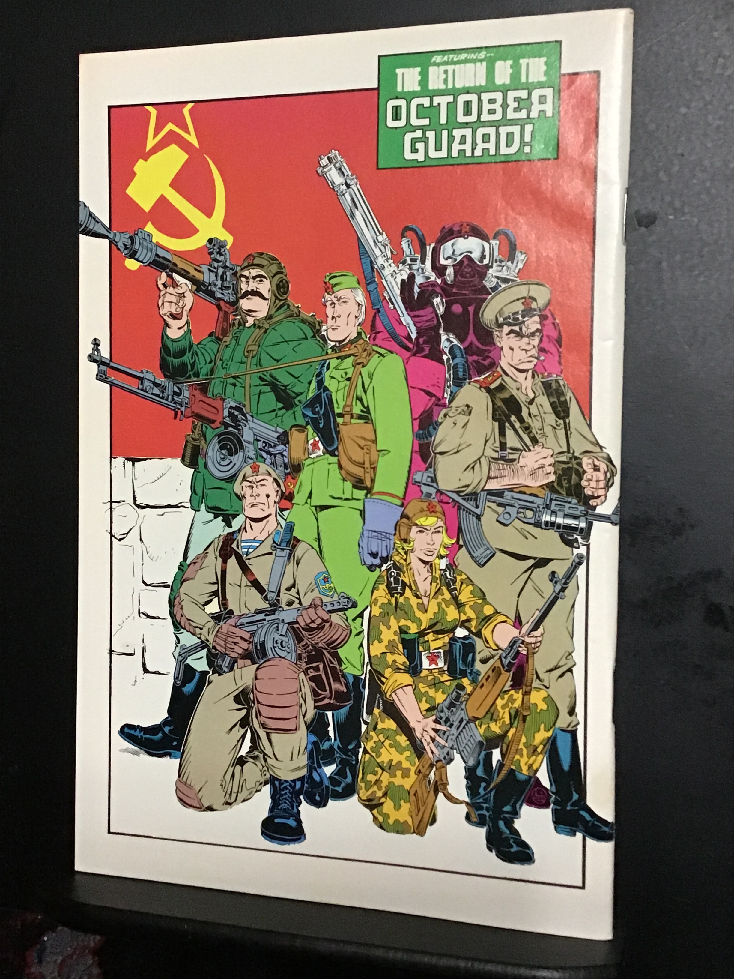 G.I. Joe Yearbook #2 (1986) hi grade 2nd annual issue, snake eyes! NM ...