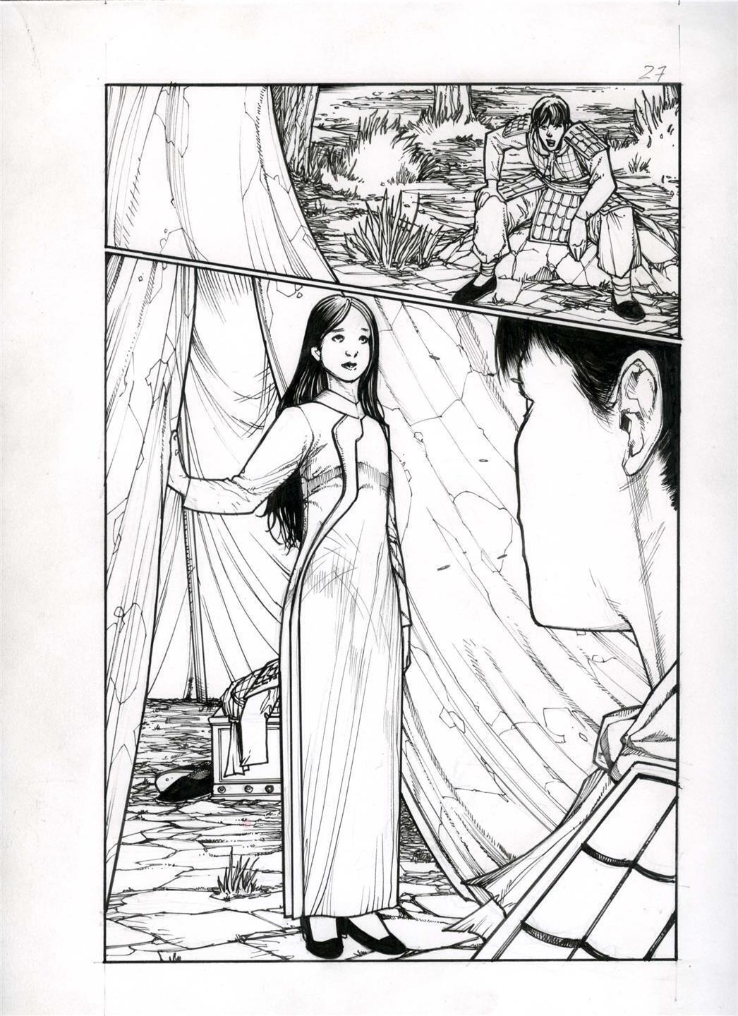 Mulan One Shot page 27 Published art by ALEX SANCHEZ Disney | Comic ...