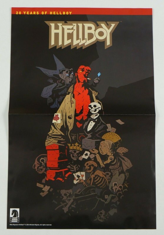 Hellboy 20th Anniversary Promo Set - Sampler - Poster - Window Decal ...