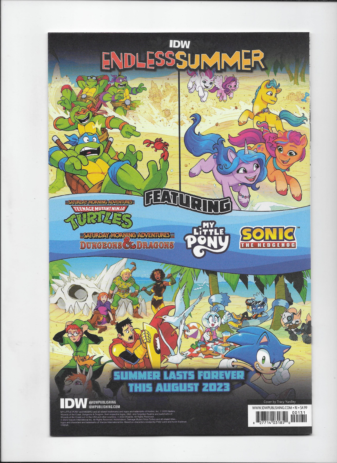 Sonic the Hedgehog Endless Summer 1:10 Coloring Book Idw-Prh 2023 ...