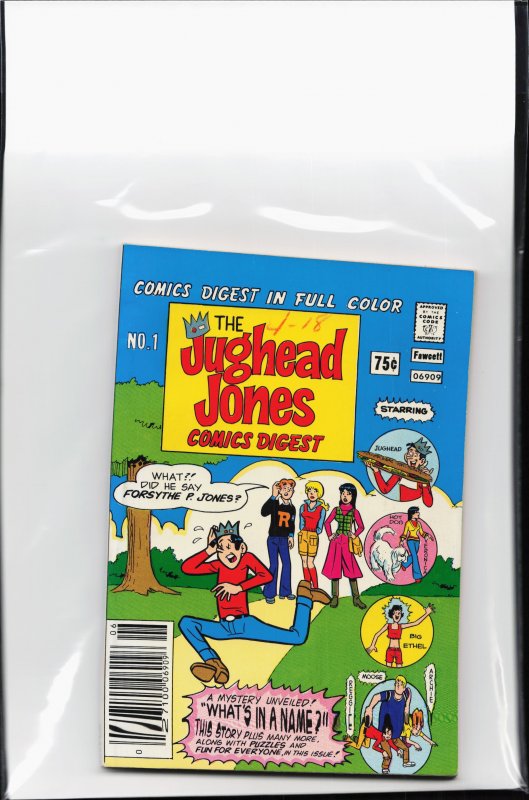 Jughead Jones Comics Digest #1 (1977) Miss Grundy | Comic Books ...