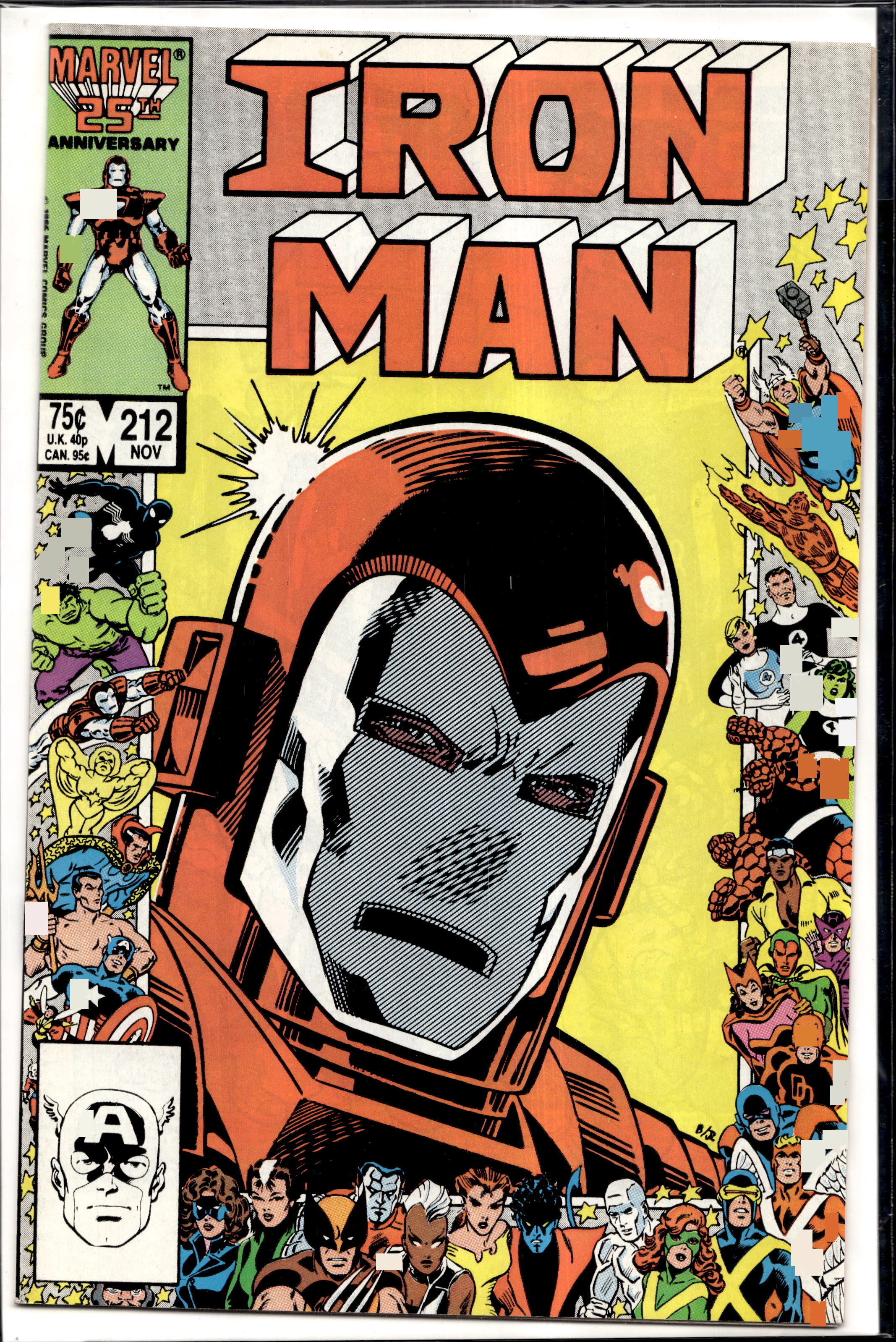 Iron Man #212 (1986) Iron Man [Key Issue] | Comic Books - Copper Age ...