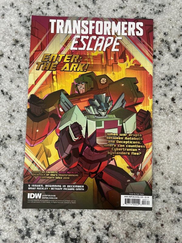 Transformers Back To The Future # 3 NM IDW Comic Book Cover A Megatron ...