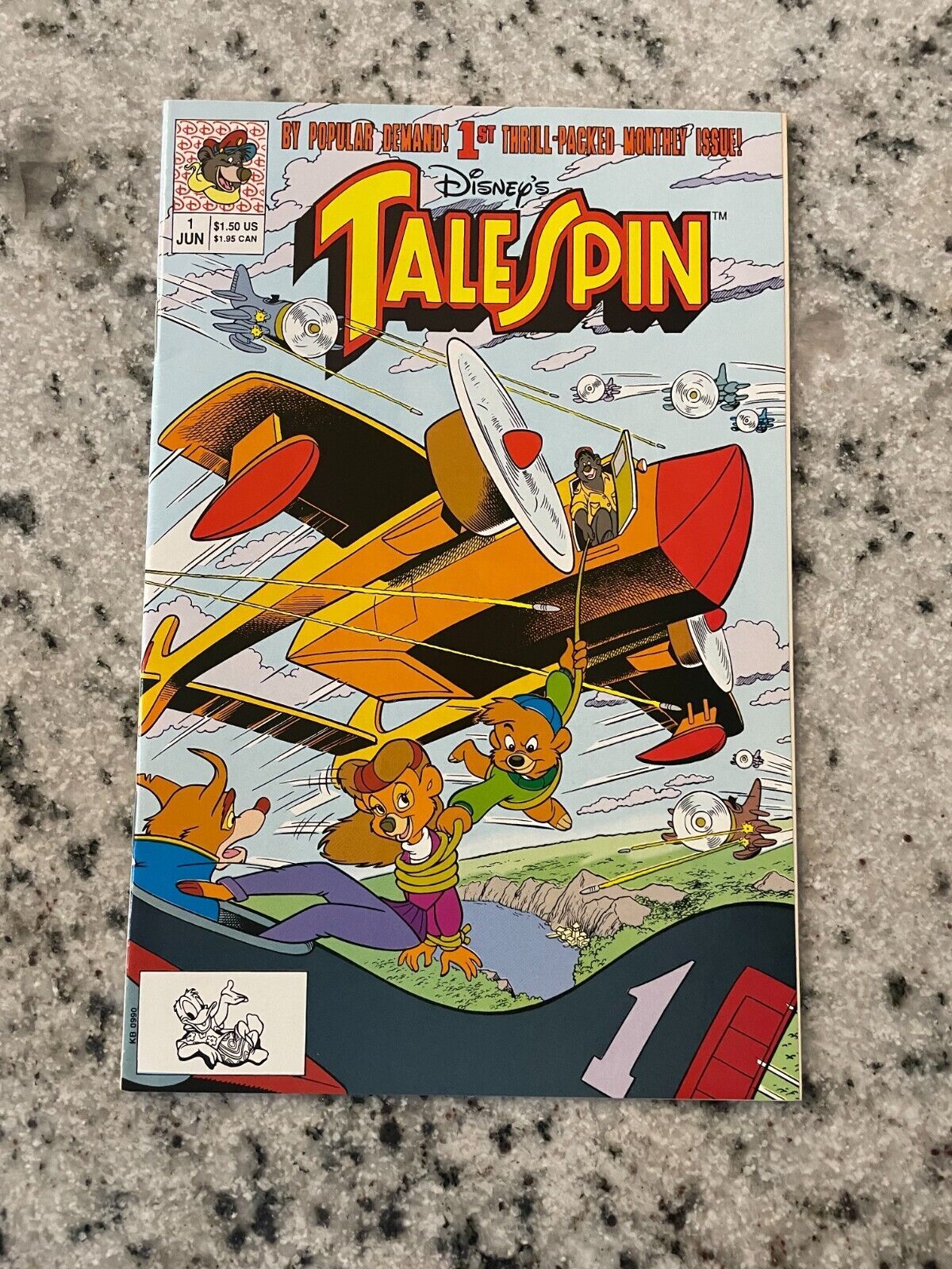 Talespin # 1 NM Disney Comic Book Cartoon Series Mickey Donald Goofy ...