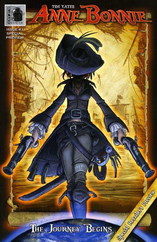 Anne Bonnie #1A FN ; Blue Juice | Female Pirate Preview | Comic Books ...