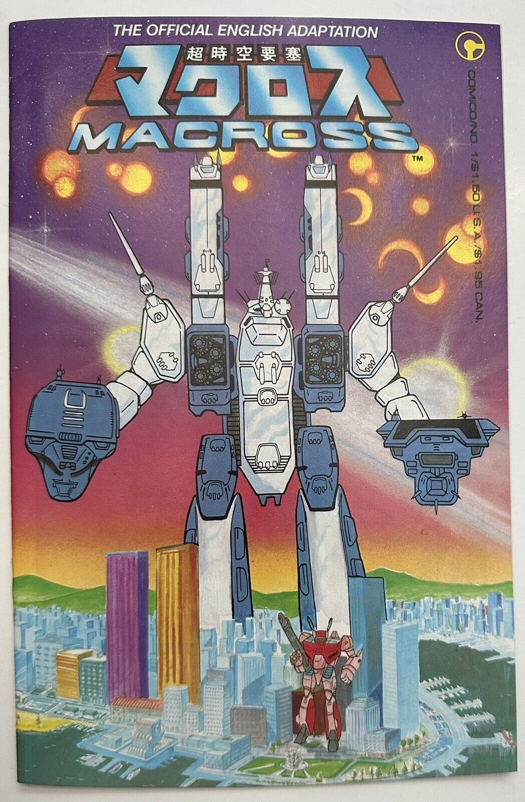 (1984) Comico Comics MACROSS #1 1ST Appearance of ROBOTECH! | Comic ...