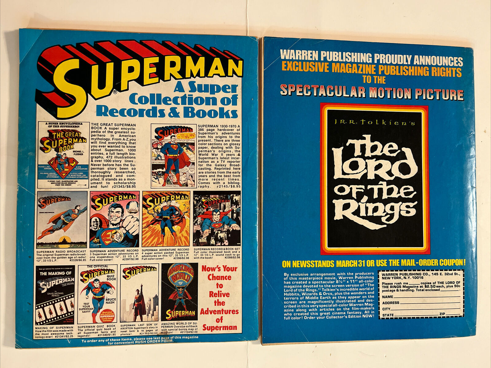 2 Creepy Warren Magazines (1979) #105 + #107 Horror Sci Fi Magazines ...