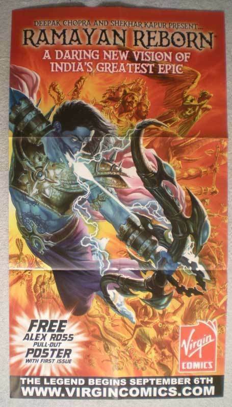 RAMAYAN REBORN Promo Poster, 16x30, 2006, Unused, more Promos in store ...
