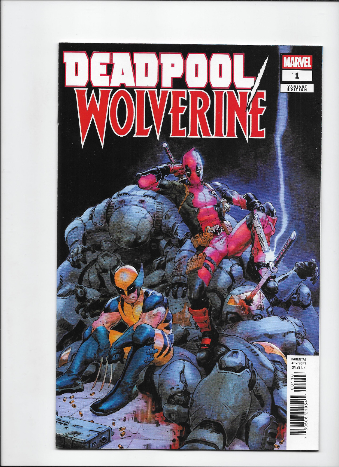 Deadpool Wolverine #1 1:25 Marvel 2025 Jerome Opena Incentive Variant ...