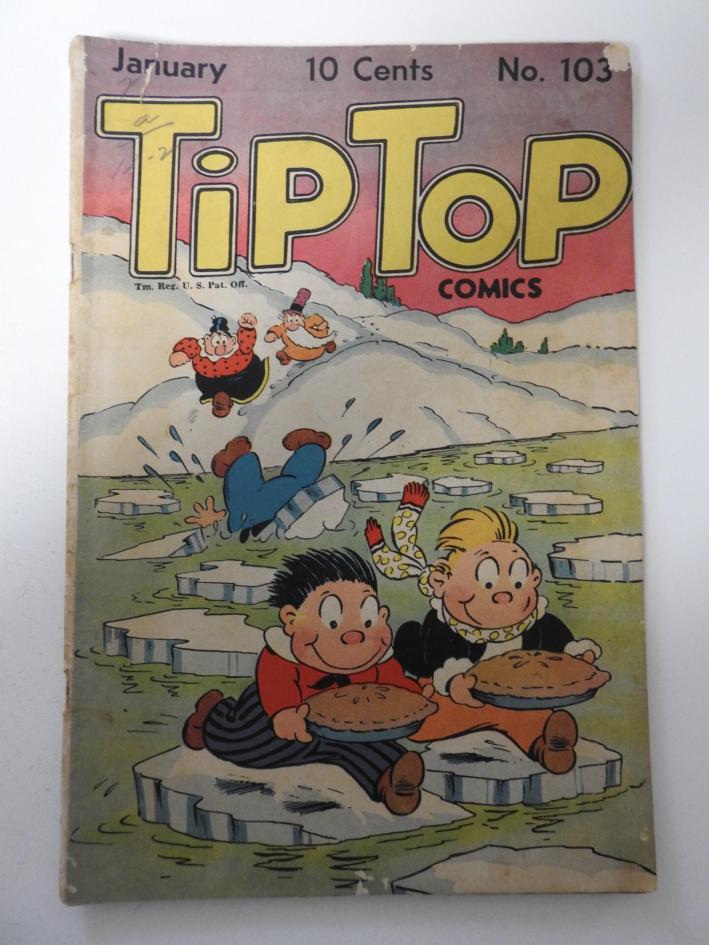 Tip Top Comics #103 (1945) VG- Condition 1 in tear fc | Comic Books - Golden Age / HipComic