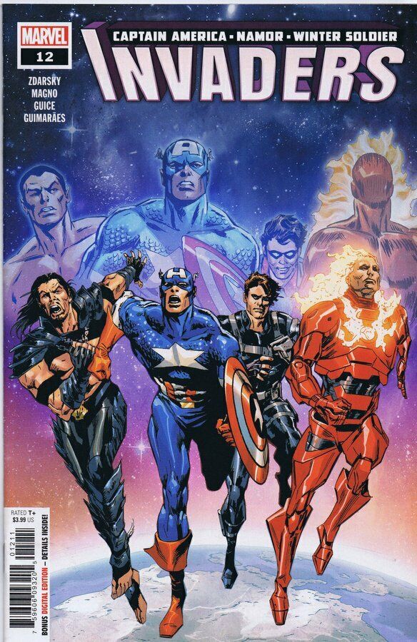 Invaders #12 2020 Marvel Comics Captain America Winter Soldier Namor ...