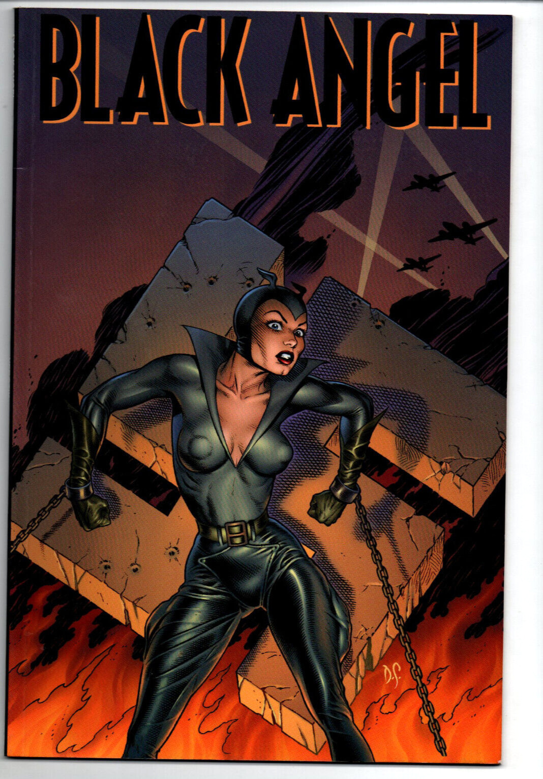 Black Angel - Golden Age WWII retro heroine - Dave Stevens Cover - (-NM) | Comic Books - Modern ...