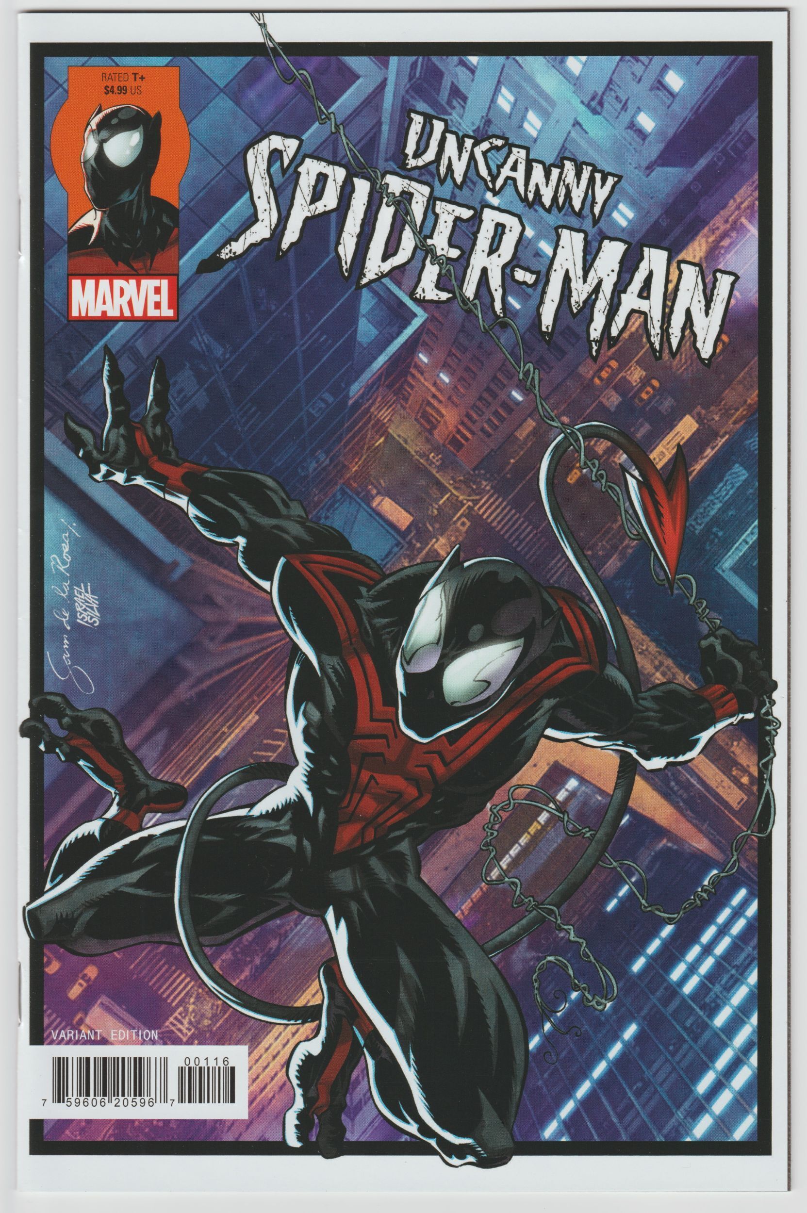 Uncanny Spider-Man #1 (2023) Marvel Comics De La Rosa Ratio 1:25 ...