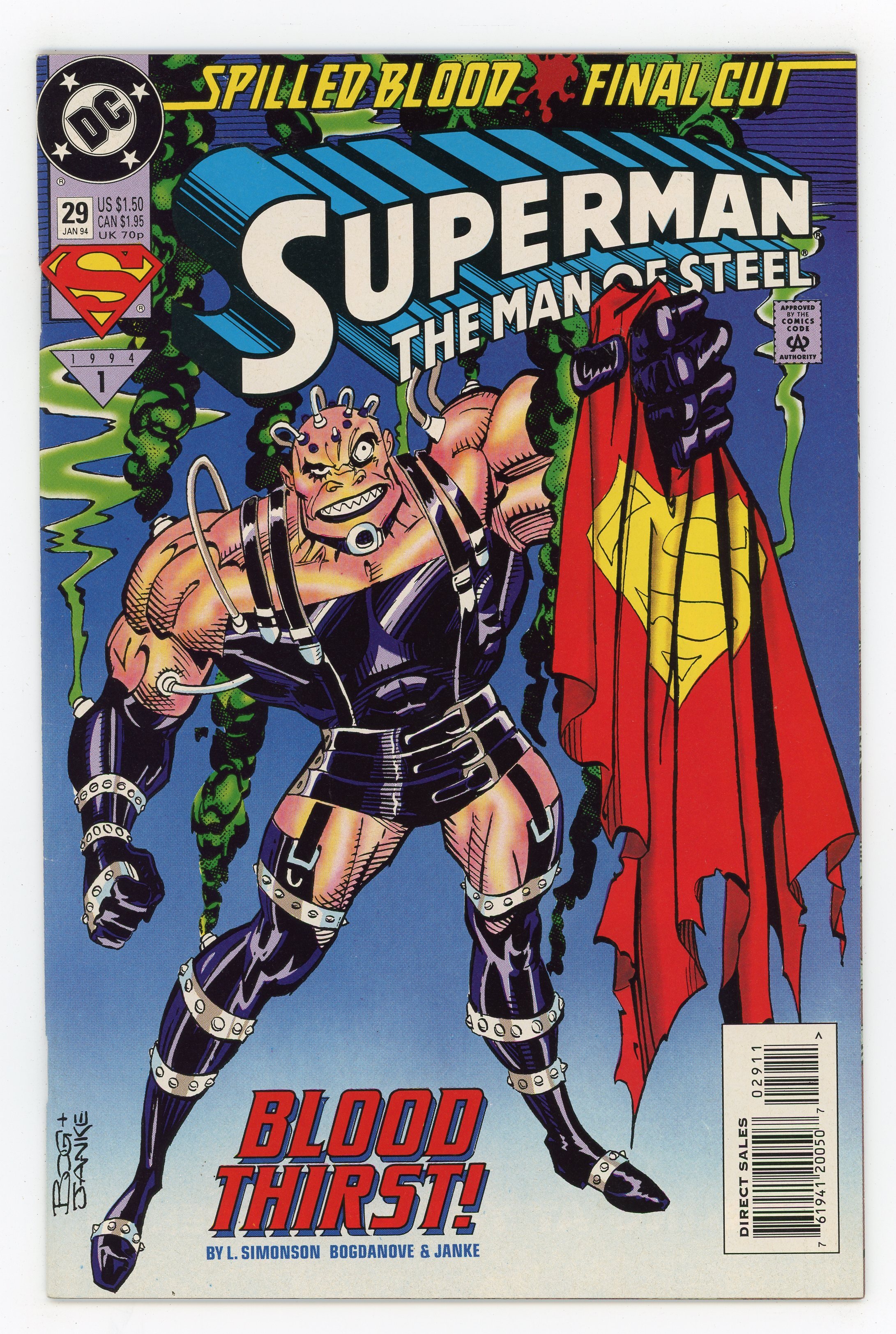 Superman: The Man of Steel #29 Louise Simonson NM- | Comic Books ...