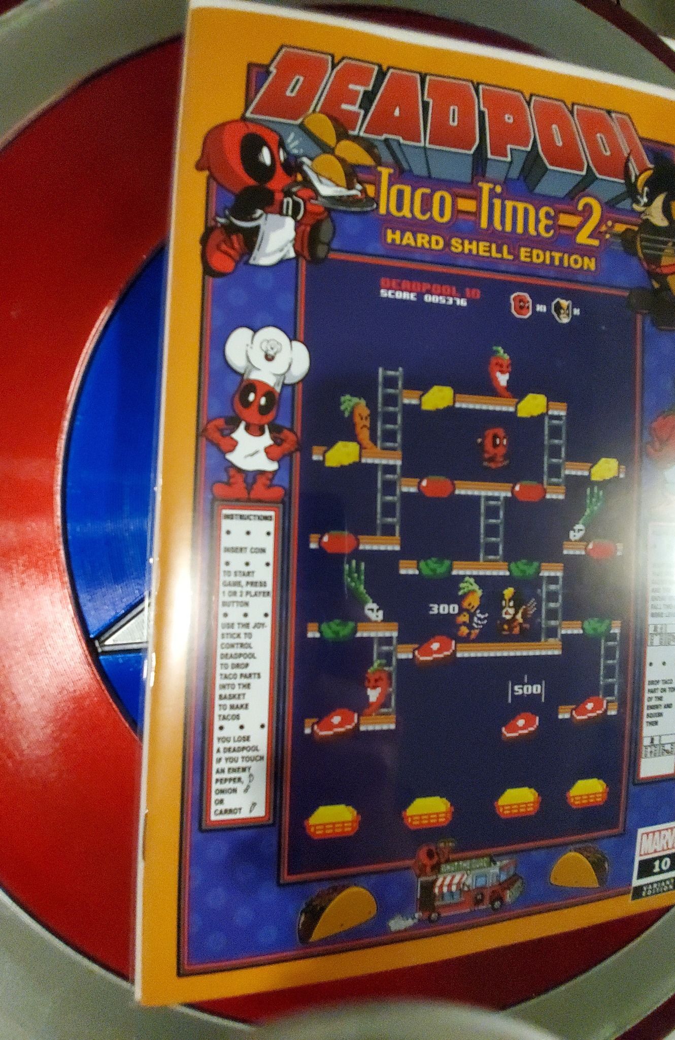 Deadpool #10 Taco Time 2 Wolverine NES 8 BIT Game Variant Edition ...