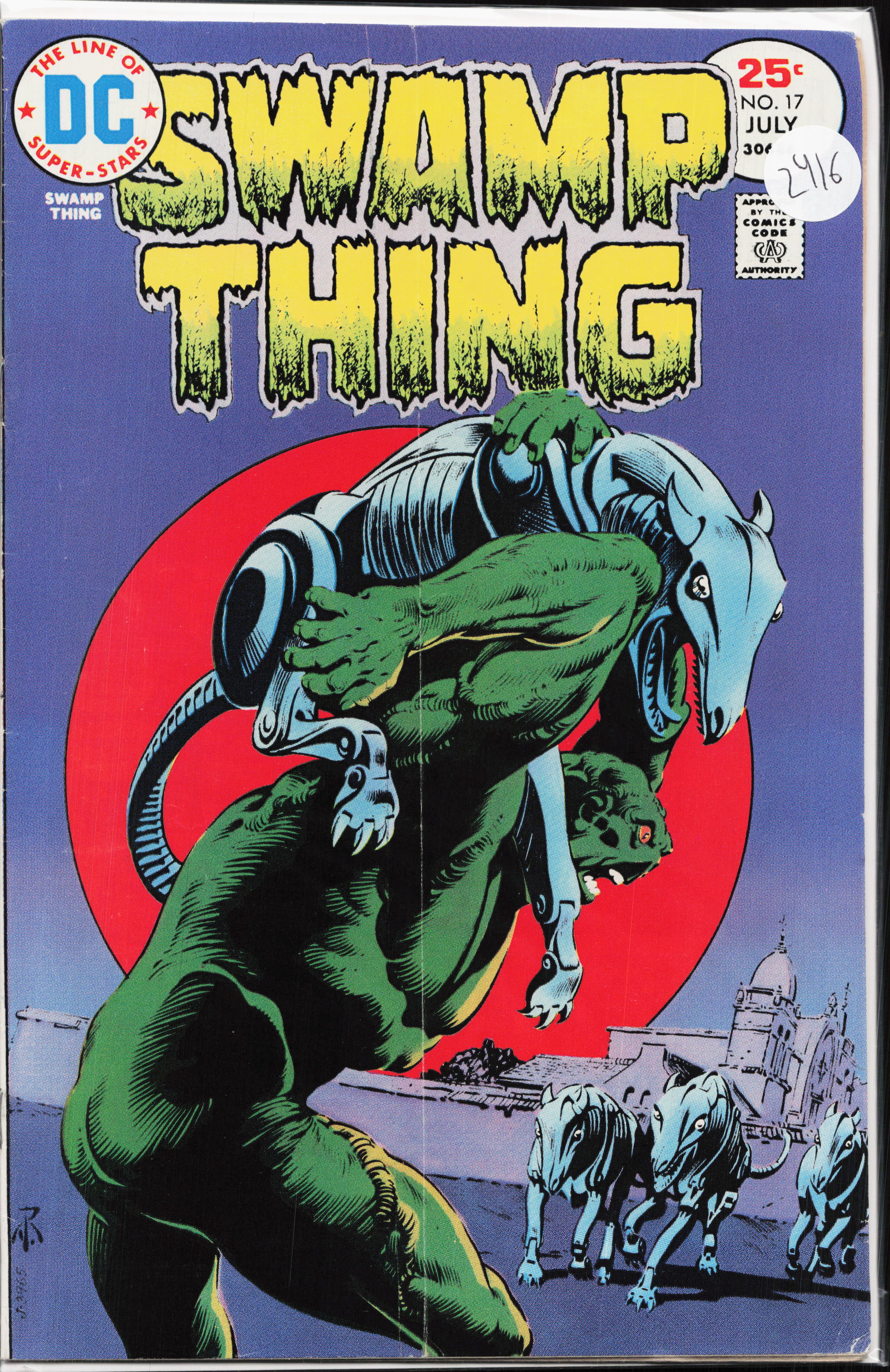 Swamp Thing #17 (1975) Swamp Thing | Comic Books - Bronze Age, DC ...