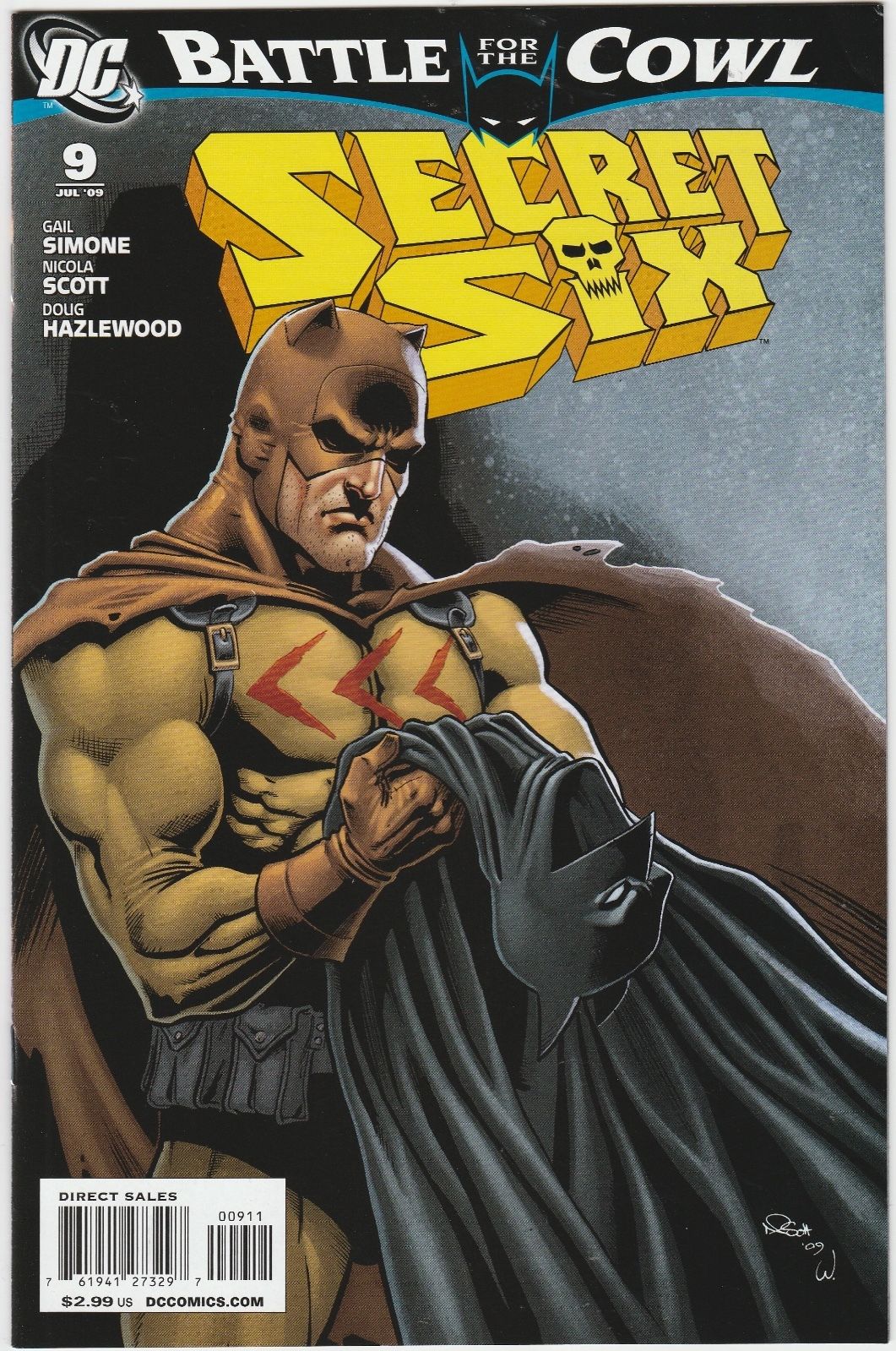 5 Secret Six DC Comics # 6 7 8 9 10 Catman Huntress Batman Bane ...