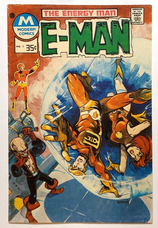 E-Man (1st Series) #9 (Jan 1997, Modern Comics) 2.0 Good | Comic Books ...