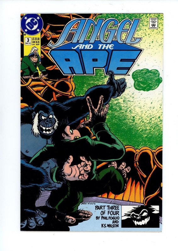 Angel and the APE #3 (1991) DC Comics VF+ | Comic Books - Copper Age ...