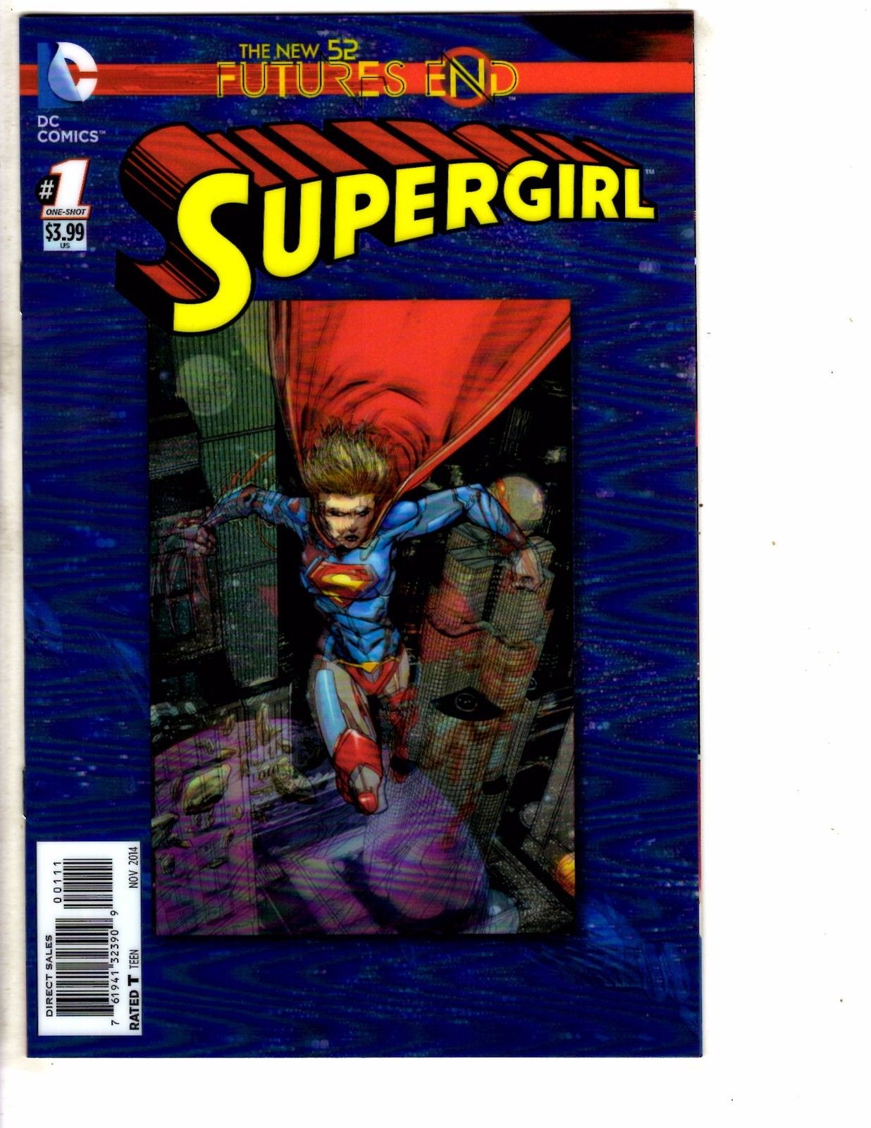 4 New 52 Future's End DC Comics # 1 NM Supergirl Superman Superboy ...