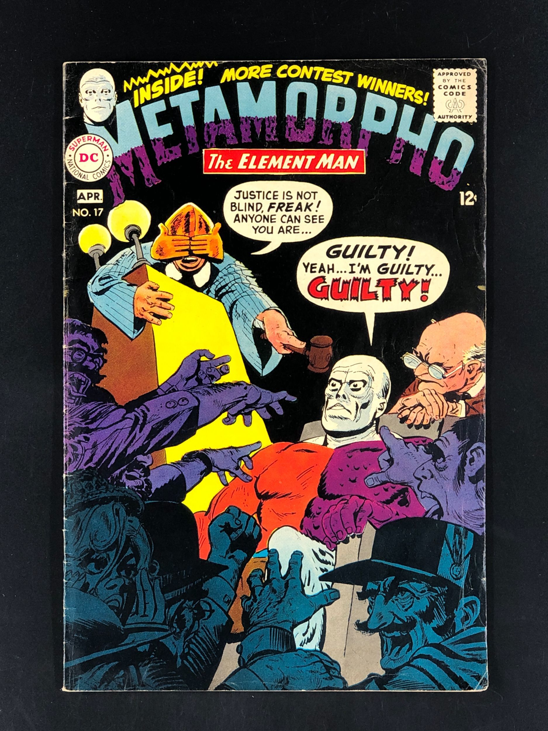 Metamorpho #17 (1968) FN/VF Last Mile for an Element Man | Comic Books ...