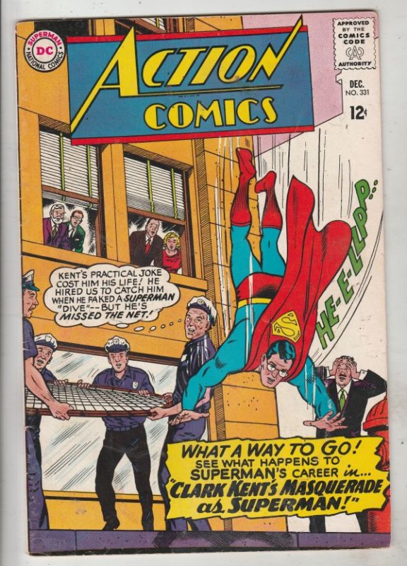 Action Comics #331 (Dec-65) VF/NM High-Grade Superman | Comic Books ...