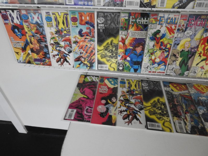 Huge Lot 130+ Comics W/ Wolverine, New Mutants, Excalibur+ Avg VF ...