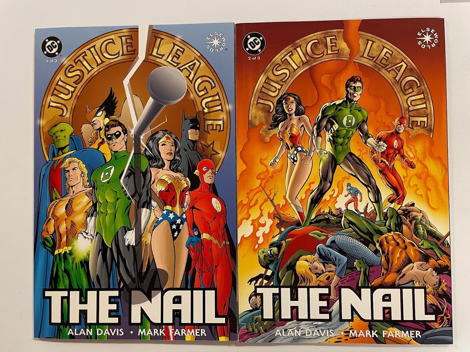 3 Justice League The Nail Complete DC Comics # 1 2 3 Elseworlds Batman ...