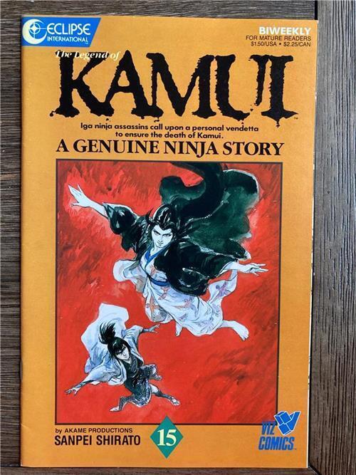 The Legend of Kamui #15 (1988) | Comic Books - Copper Age, Eclipse ...
