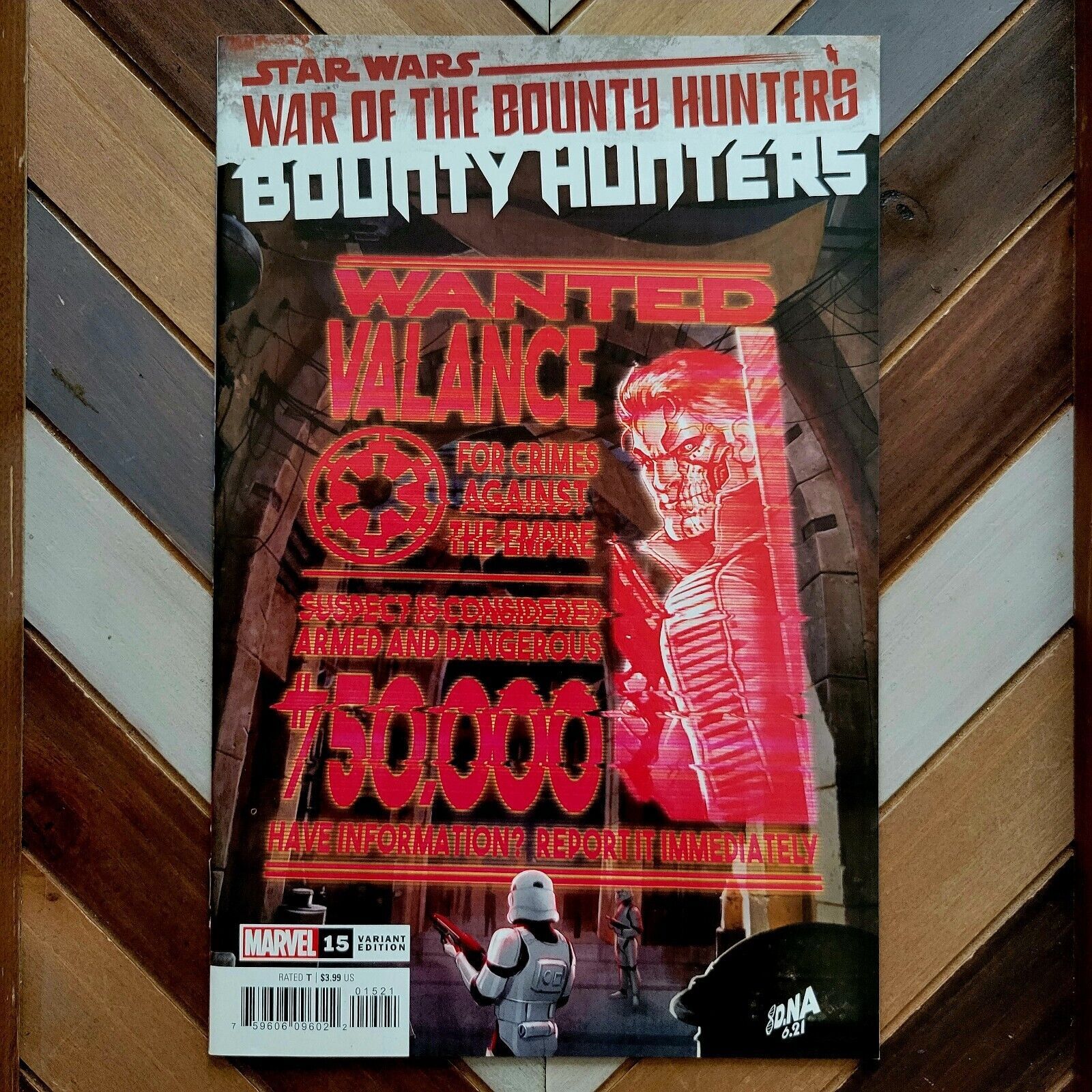 STAR WARS: War of Bounty Hunters (Marvel 2021) NAKAYAMA "WANTED" Covers ...