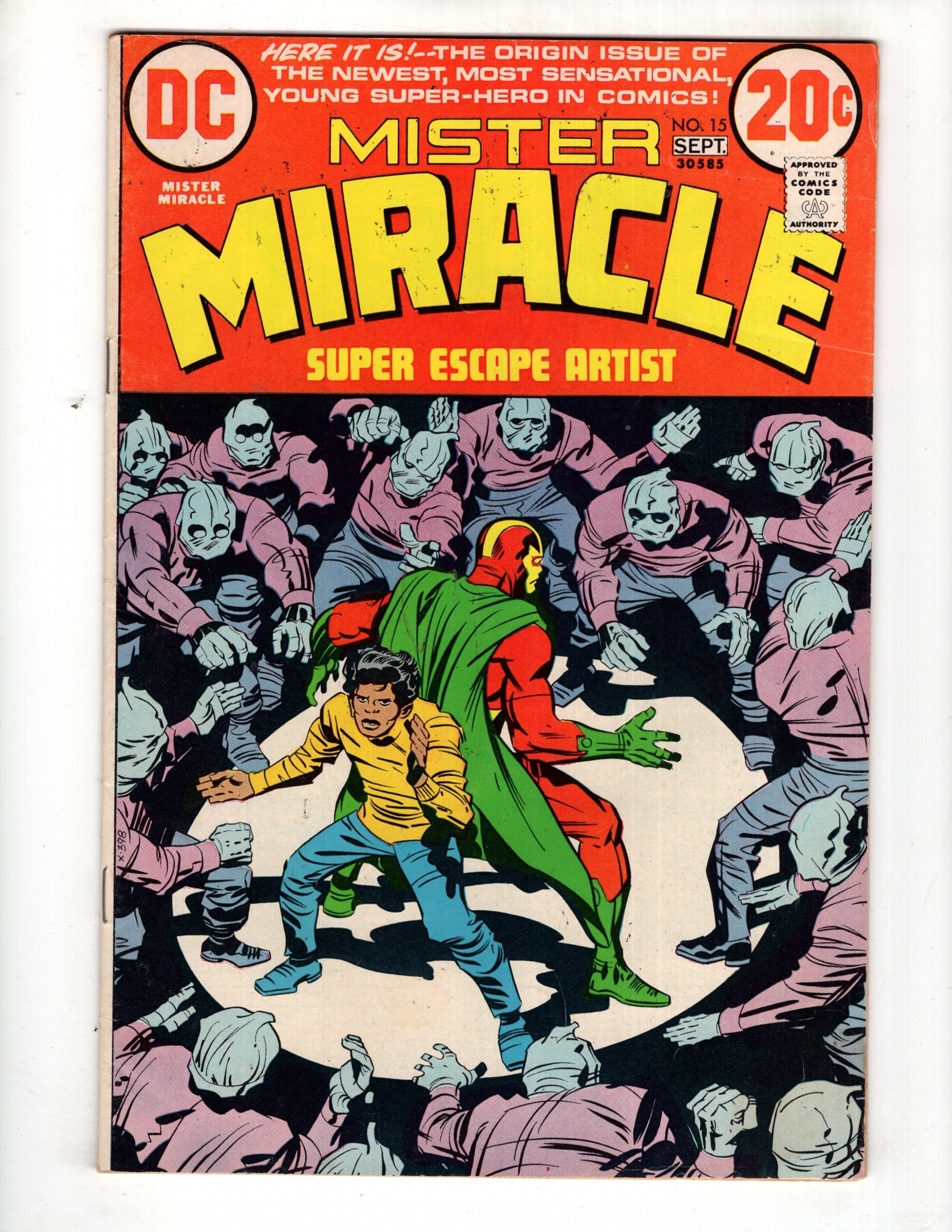 Mister Miracle #15 (1973) BIG BARDA! Hi-Grade King Kirby !!! / ID#307 ...