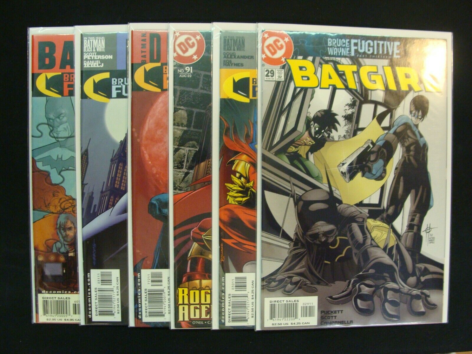 Batman Bruce Wayne Fugitive #1-18 Complete Set Run DC Detective Comics ...