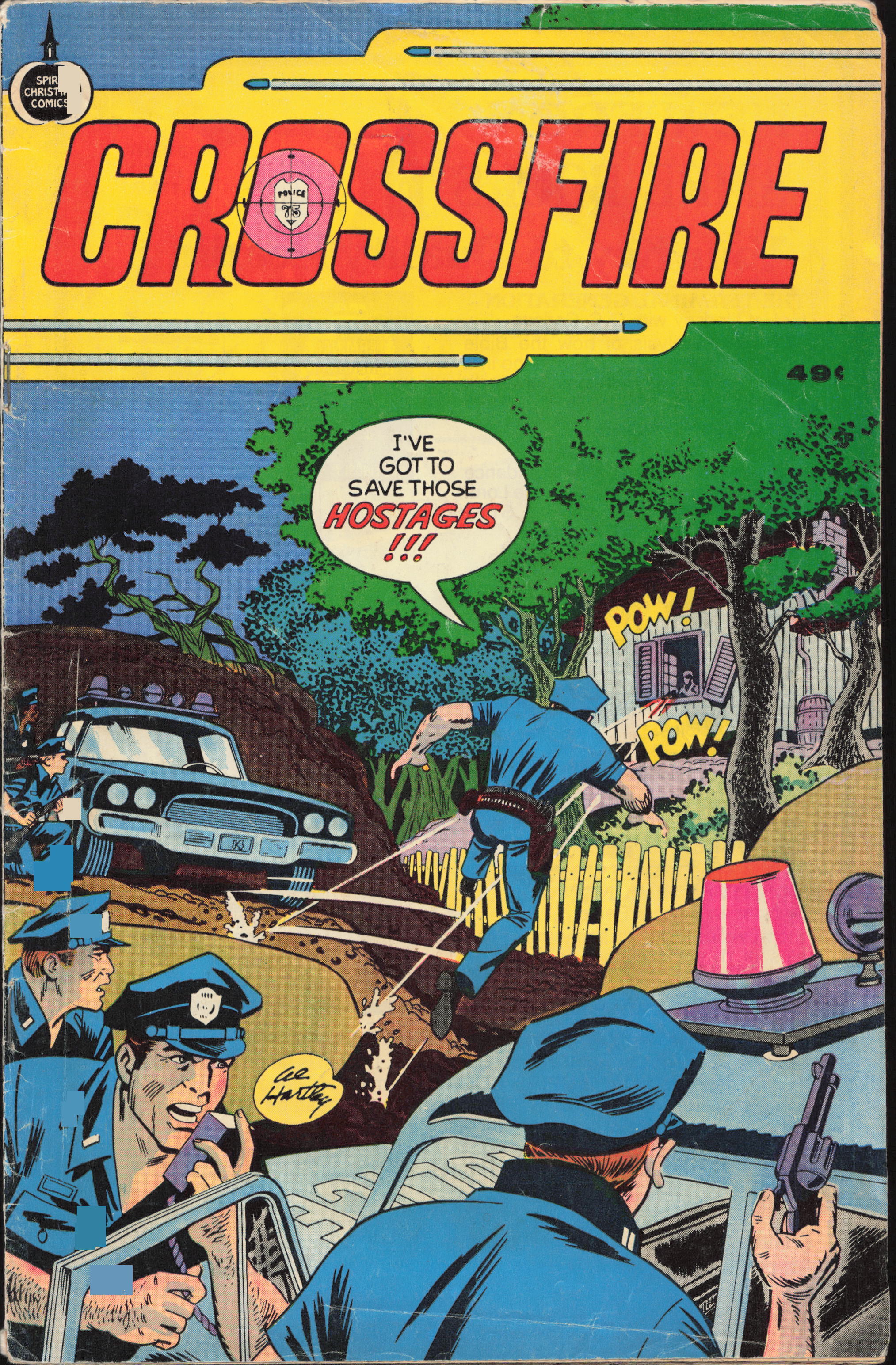 Crossfire (1976) Matt Simon | Comic Books - Bronze Age, Spire Christian ...