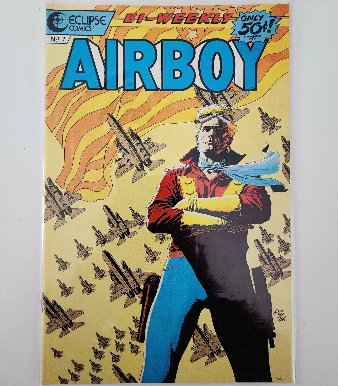 1986 Eclipse Comics Airboy #7 Vintage Comic Book | Comic Books - Copper Age, Eclipse, Airboy ...