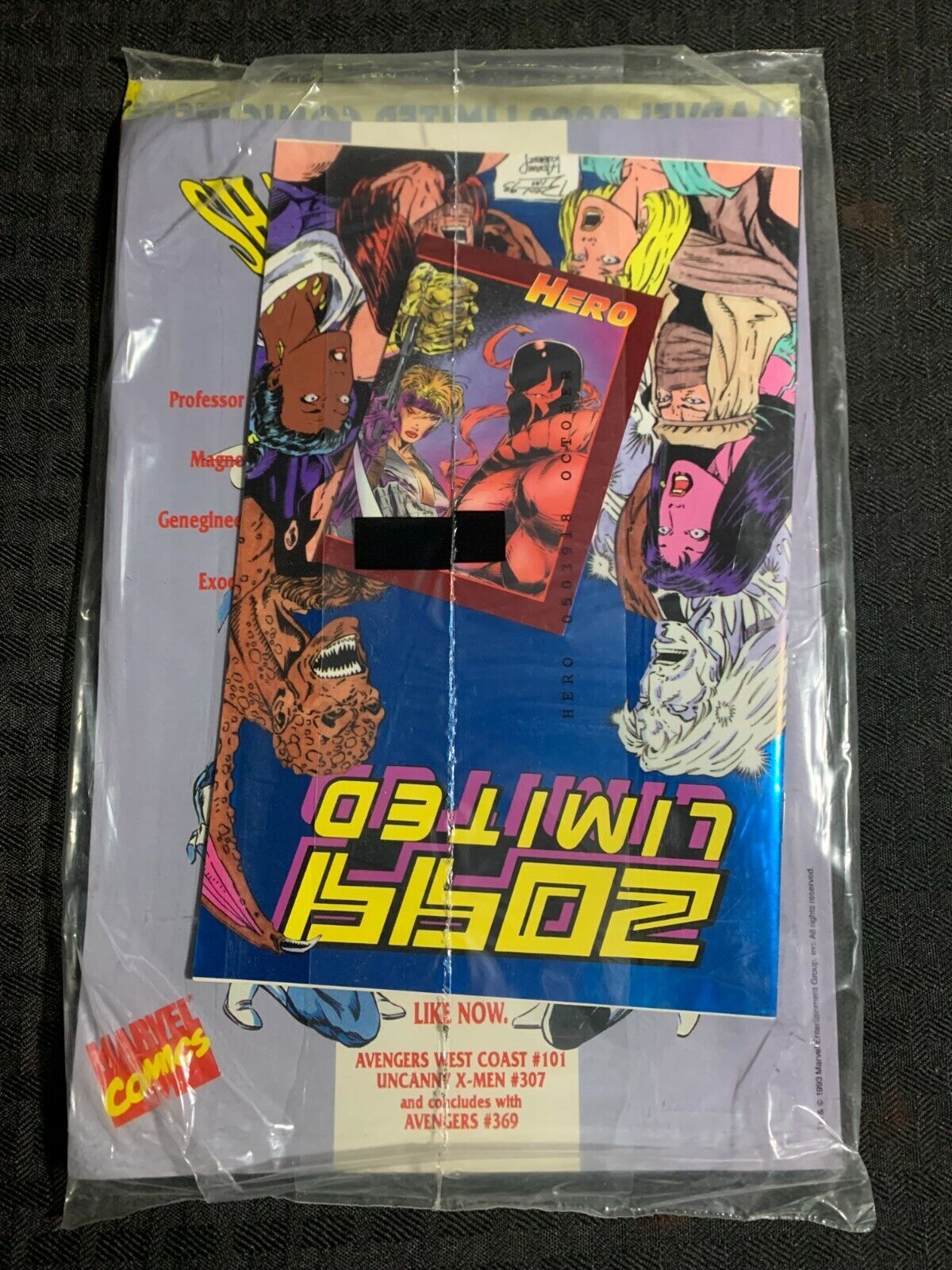 1993 HERO ILLUSTRATED Magazine #4 Bane Cover with Inserts | Comic Books ...