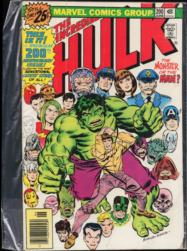 The Incredible Hulk #200 (1976) Hulk | Comic Books - Bronze Age, Marvel ...