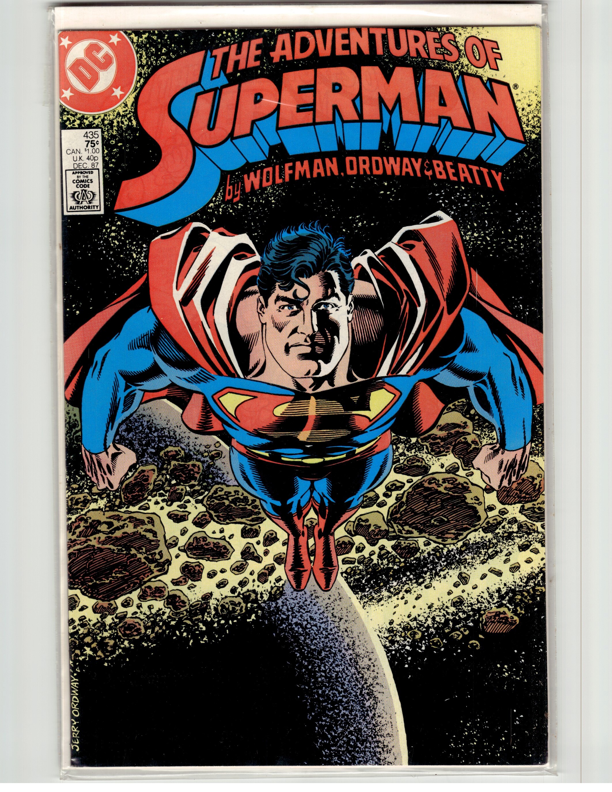 Adventures of Superman #435 (1987) Superman | Comic Books - Copper Age ...