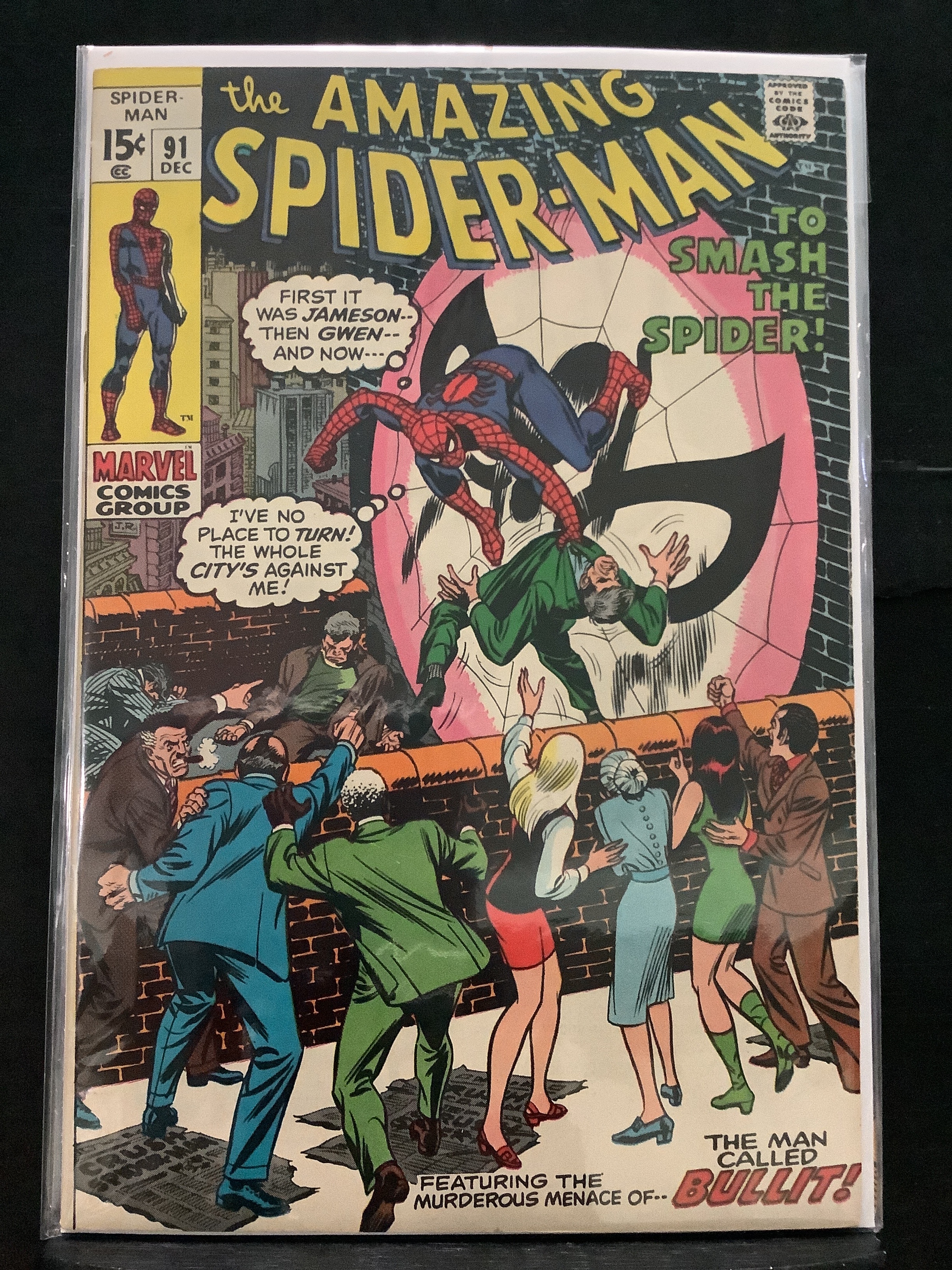 The Amazing Spider-Man #91 (1970) | Comic Books - Bronze Age, Marvel ...
