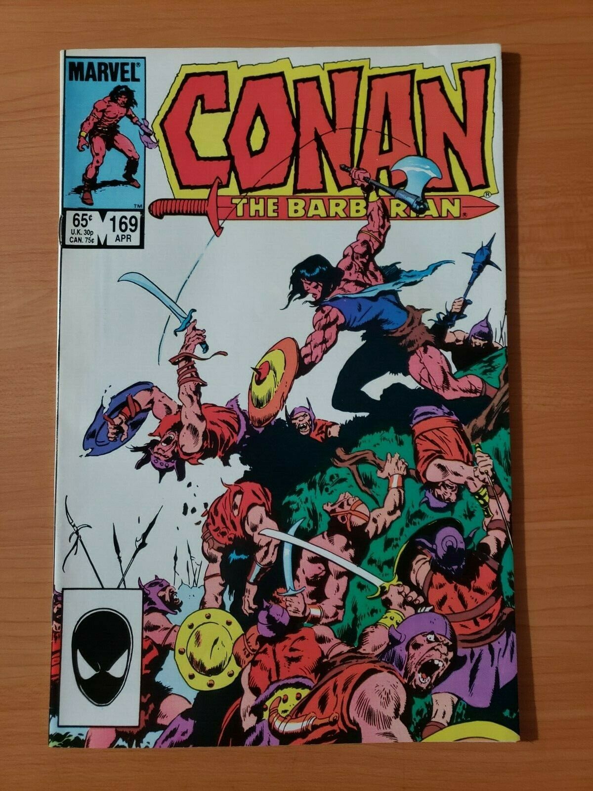 Conan the Barbarian #169 Direct Market ~ NEAR MINT NM ~ 1985 Marvel ...