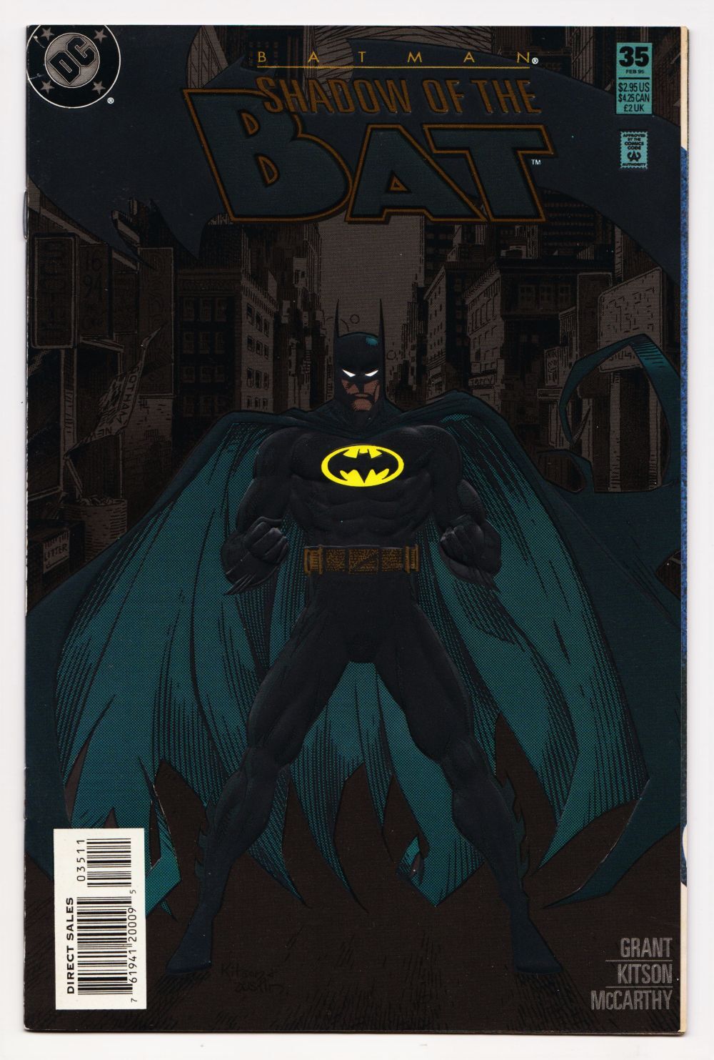 Batman: Shadow of the Bat #35 Austin Variant (DC, 1995) FN | Comic ...
