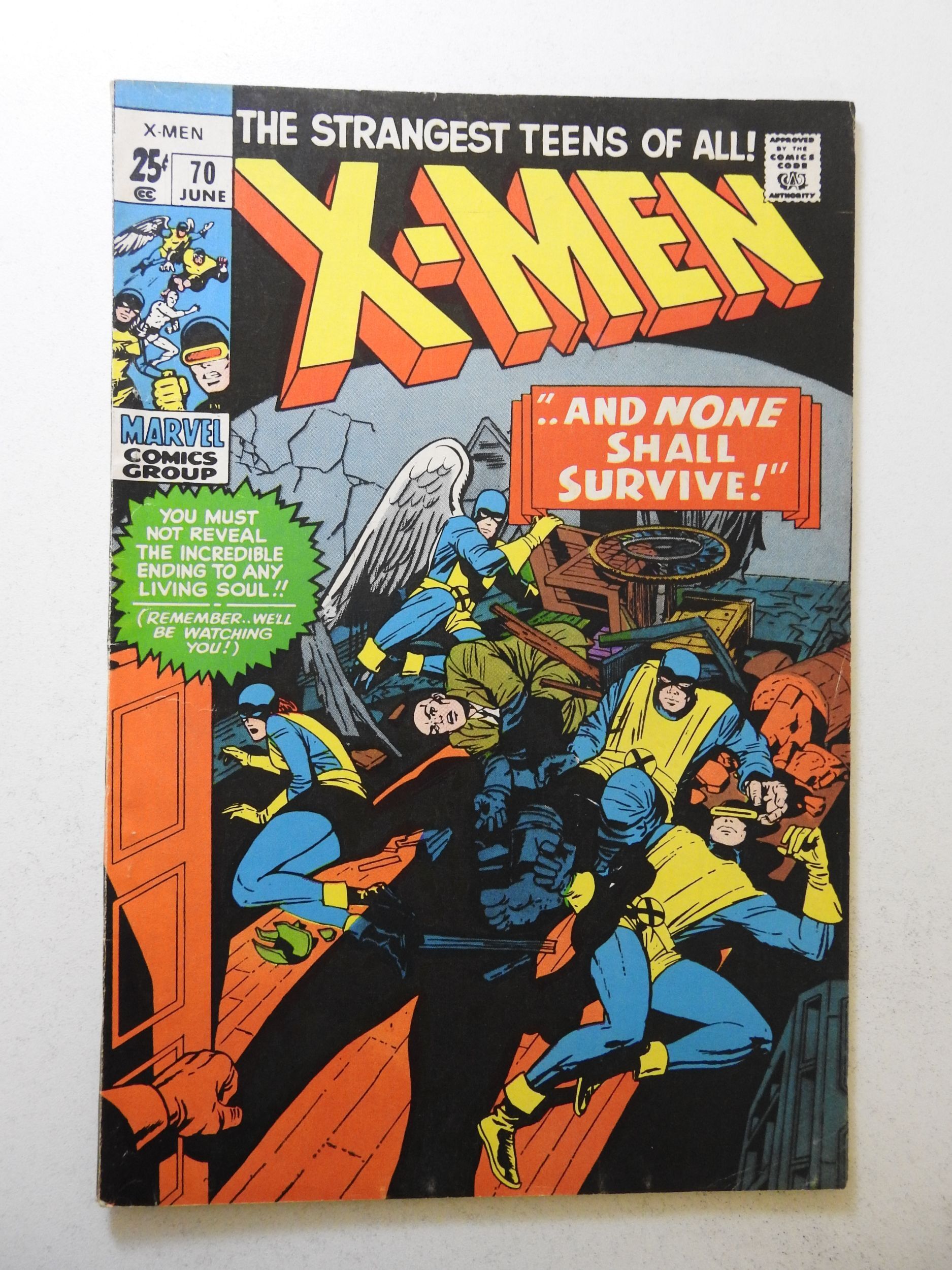 The X-Men #70 (1971) FN Condition! | Comic Books - Bronze Age, Marvel ...
