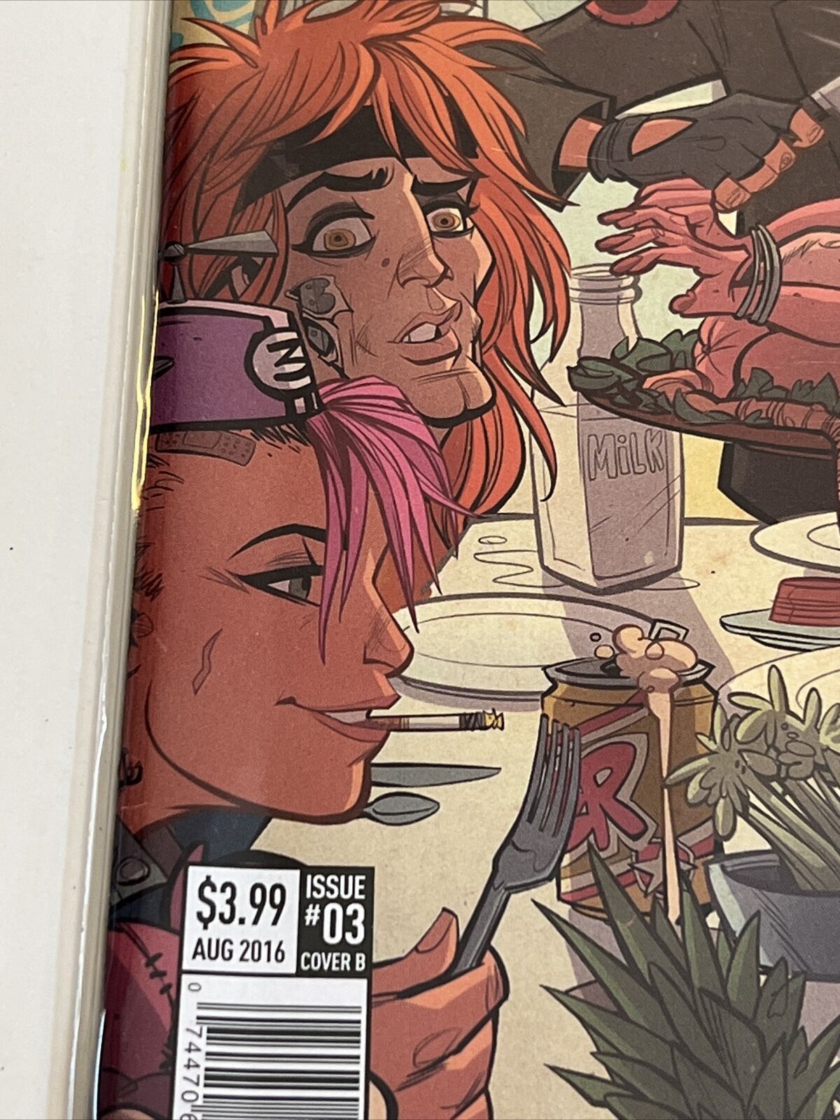 Tank Girl TWO Girls ONE Tank #3 Brett Parson Variant Cover B 2016 ...