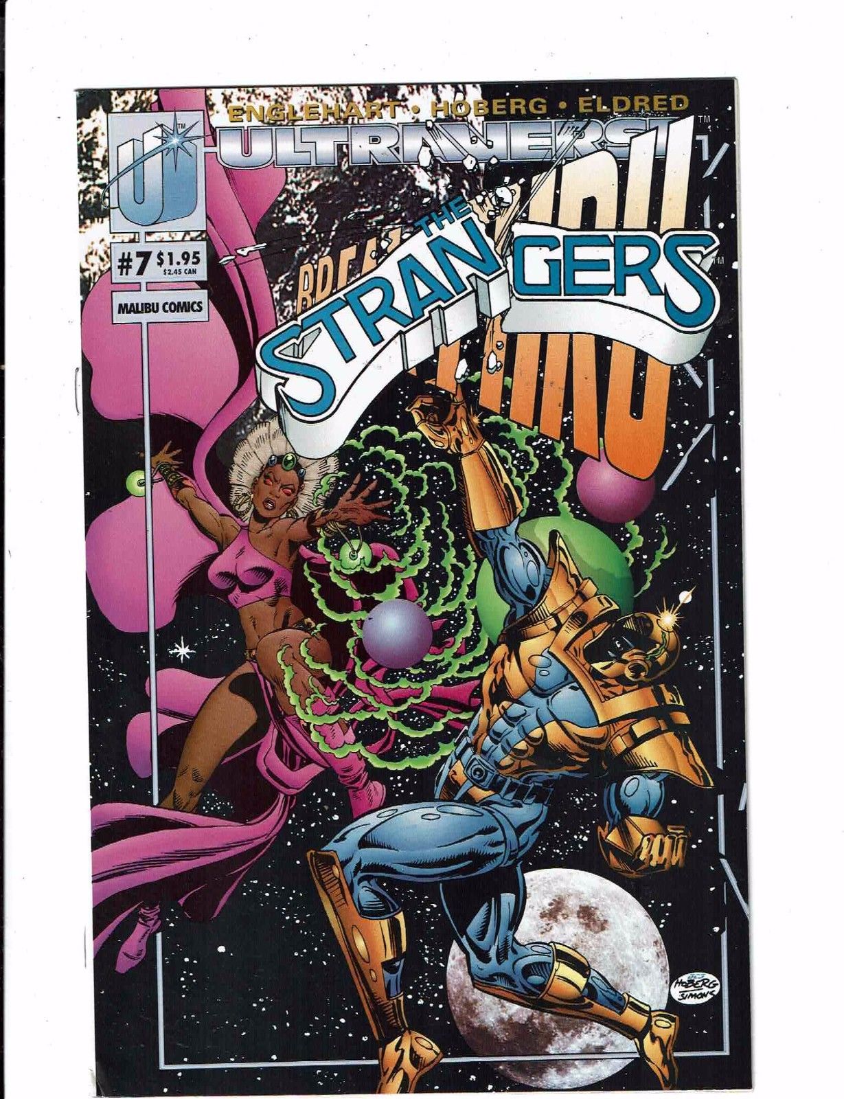 Lot of 4 Ultraverse Malibu Comics #1 Solitaire + 2 7 8 The Strangers ...