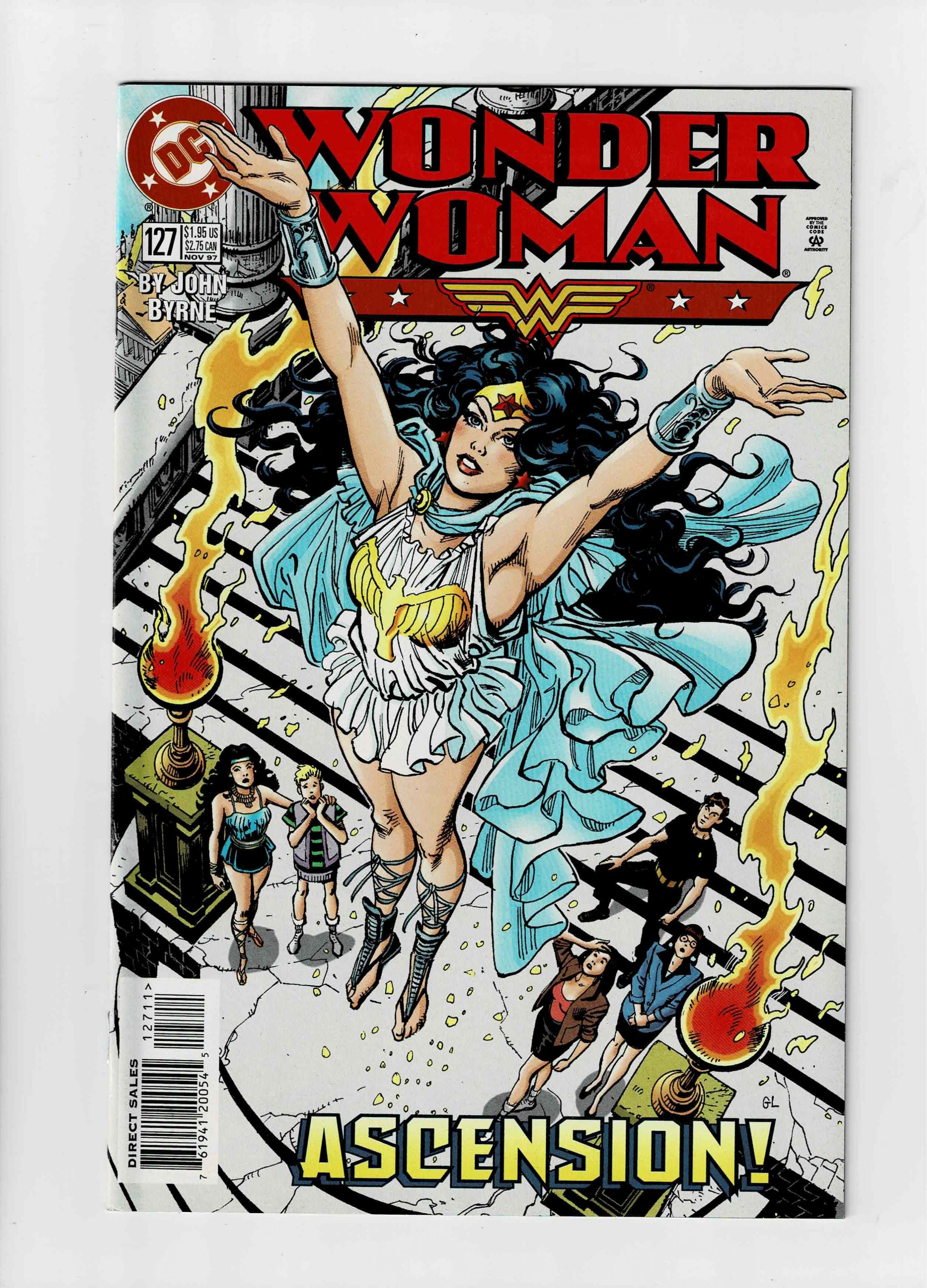 Wonder Woman #127 (1997) A Fat Mouse "Almost Free Cheese" 3rd Buffet ...