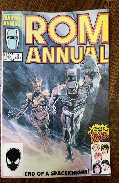 Rom Annual #3 Direct Edition (1984) | Comic Books - Copper Age, Marvel ...