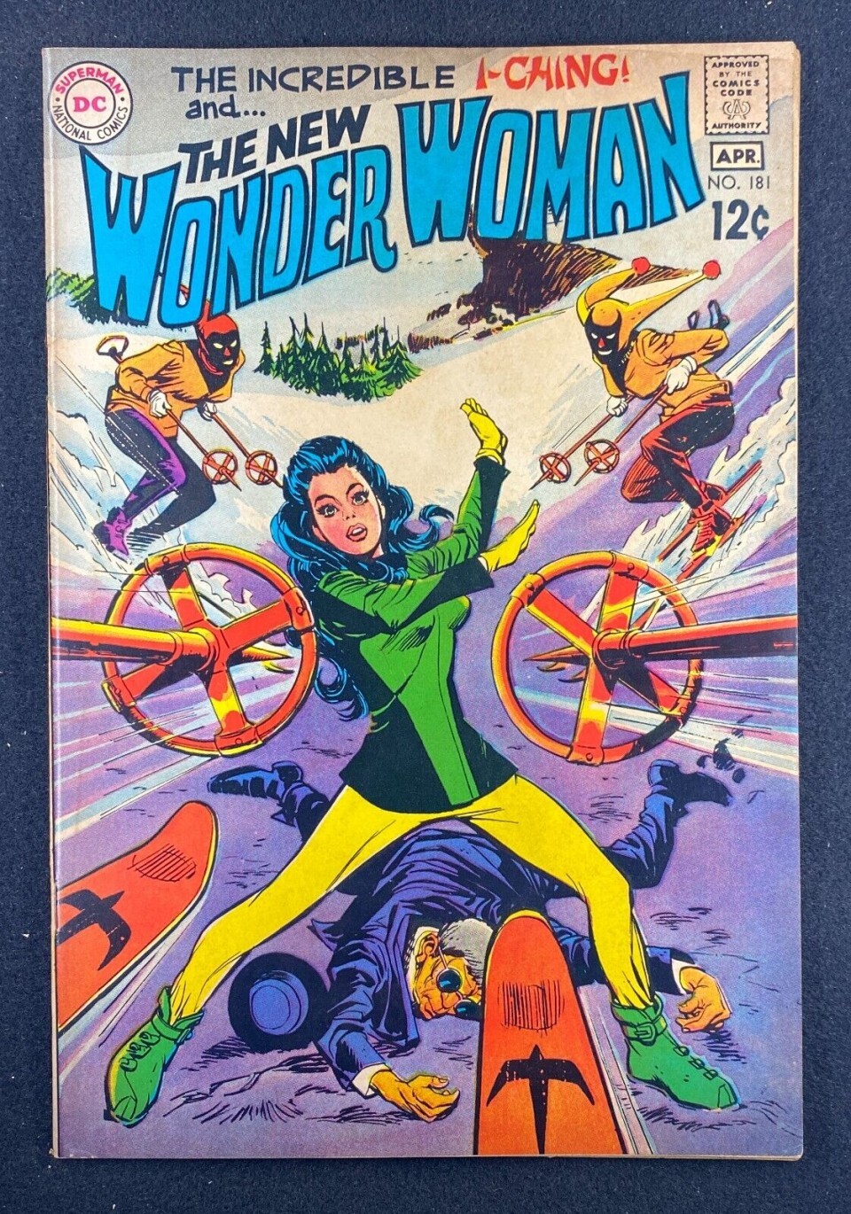 Wonder Woman (1942) #181 FN- (5.5) Mike Sekowsky I-Ching Tim Trench ...